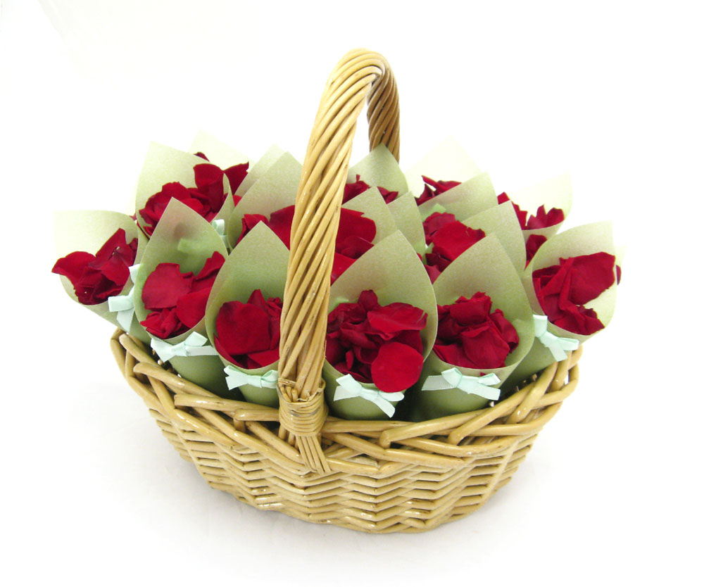 Cream Rose Petals - Natural Confetti for your Wedding Day