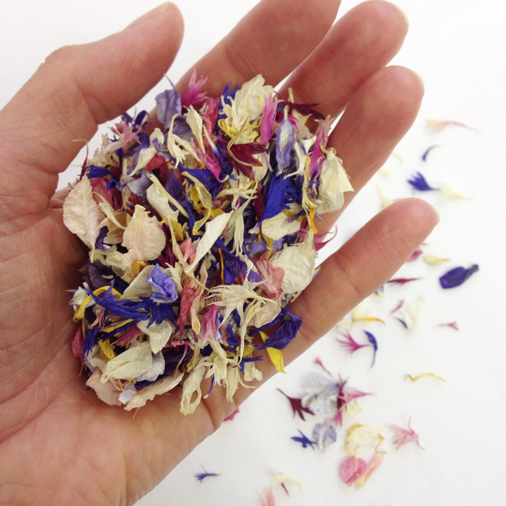 Petal Confetti - A guide to your Real Flower Petal Wedding Confetti options